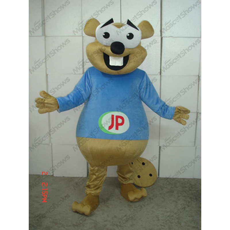 Adult Beaver mascot costume - Mascotshows