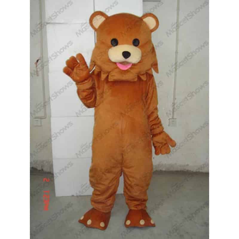 Brown Bear Mascot Costume Cosplay Party Fancy Dress Suits Adult Unisex ...