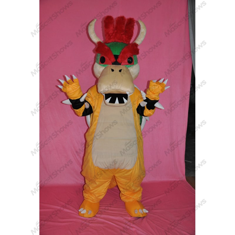 Bowser Koopa Mascot Costume Adult Plush Cartoon Professional Holiday ...