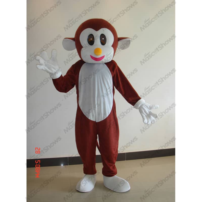 Clever Monkey Mascot Costumes Adult Mascot Funny Costume - Mascotshows