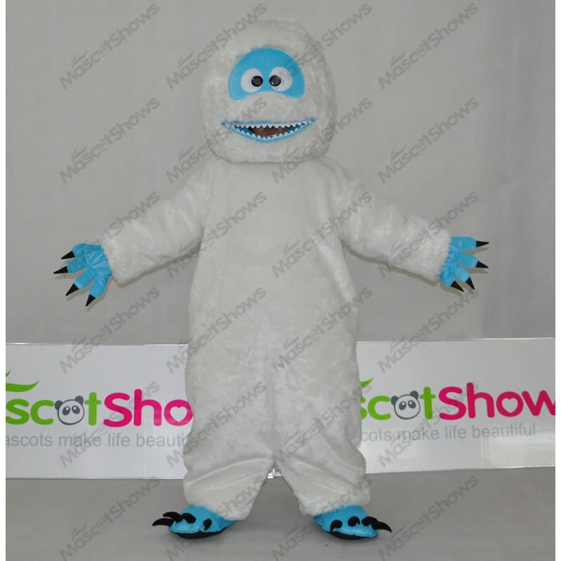Abominable Snow Monster Yeti Mascot Costume Plush Adult Mascot Costume ...